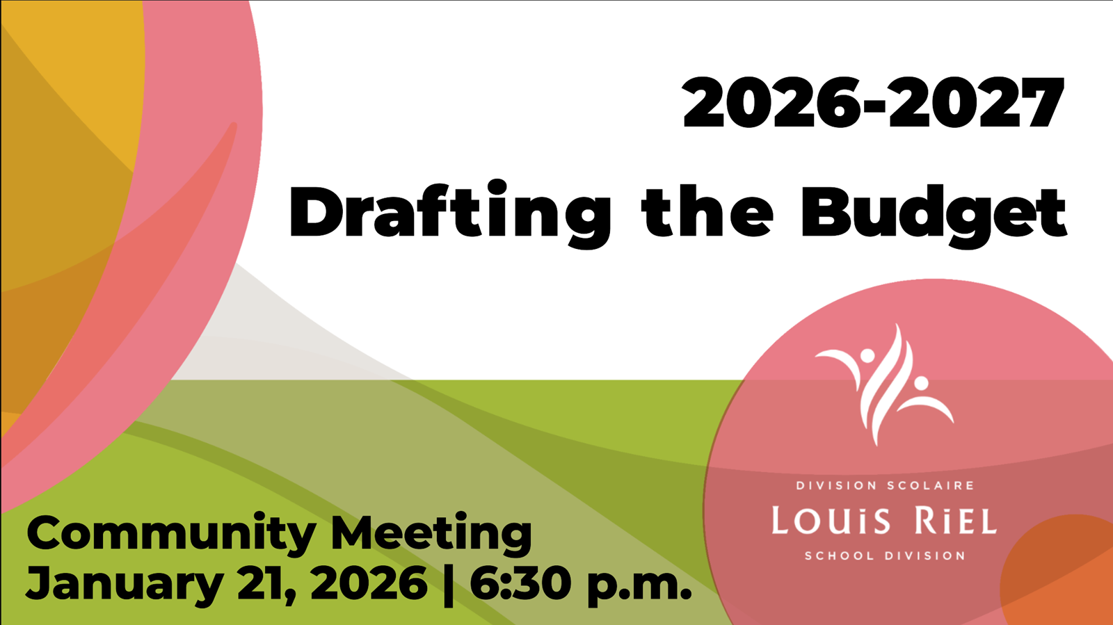 You're Invited! Drafting the 2026-27 Budget